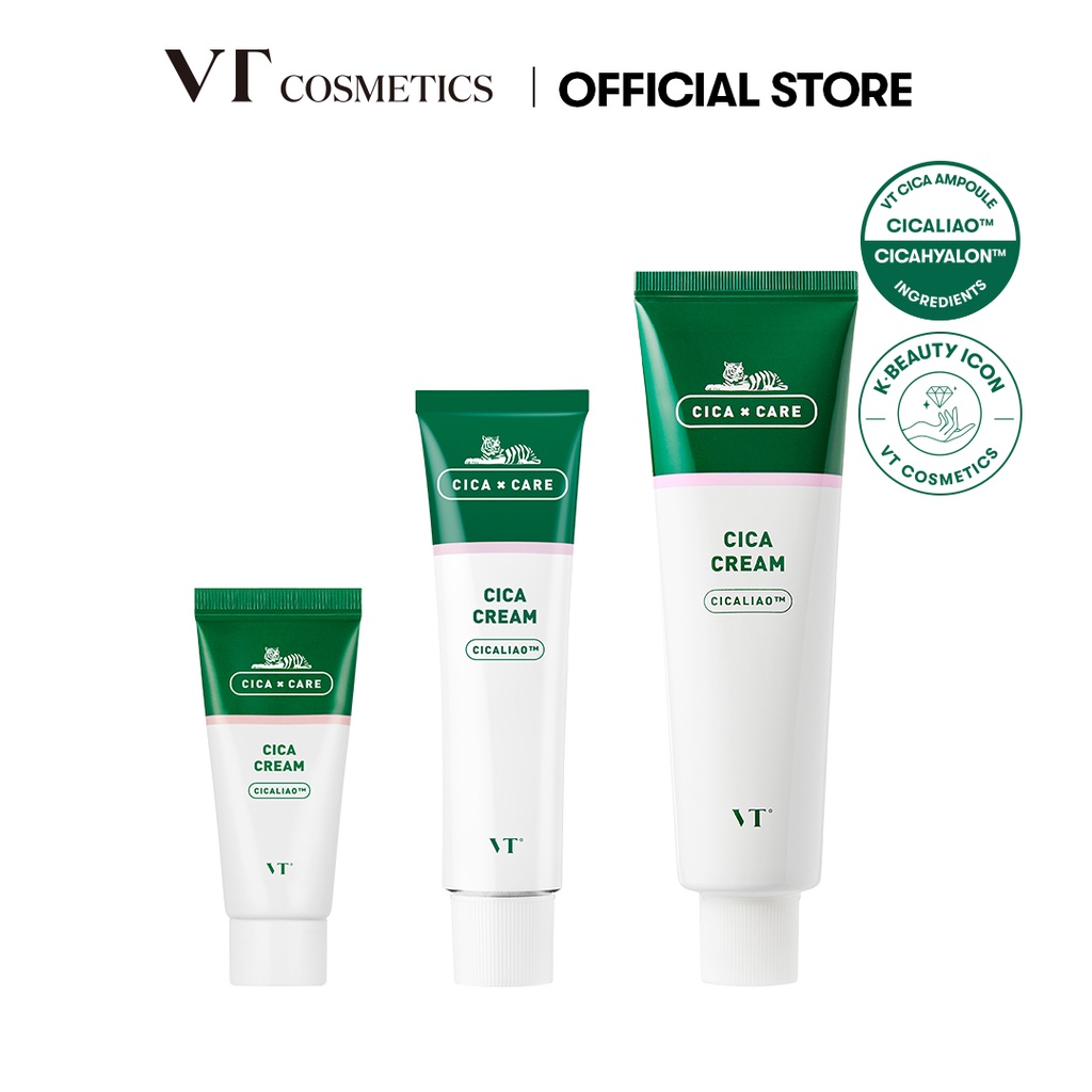 [VT COSMETICS] CICA Cream 20ml / 50ml / 100ml Centella asiatica ...