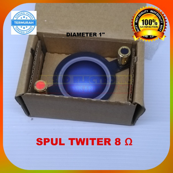 1" tweeter spool 1 inch twiter driver 1" voys coil 1"original orginal ...