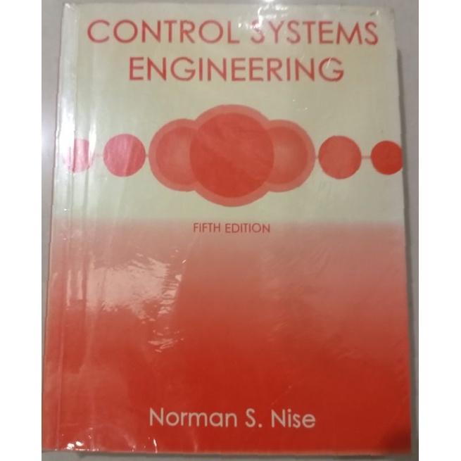 control systems engineering 5th edition by nise | Shopee Philippines