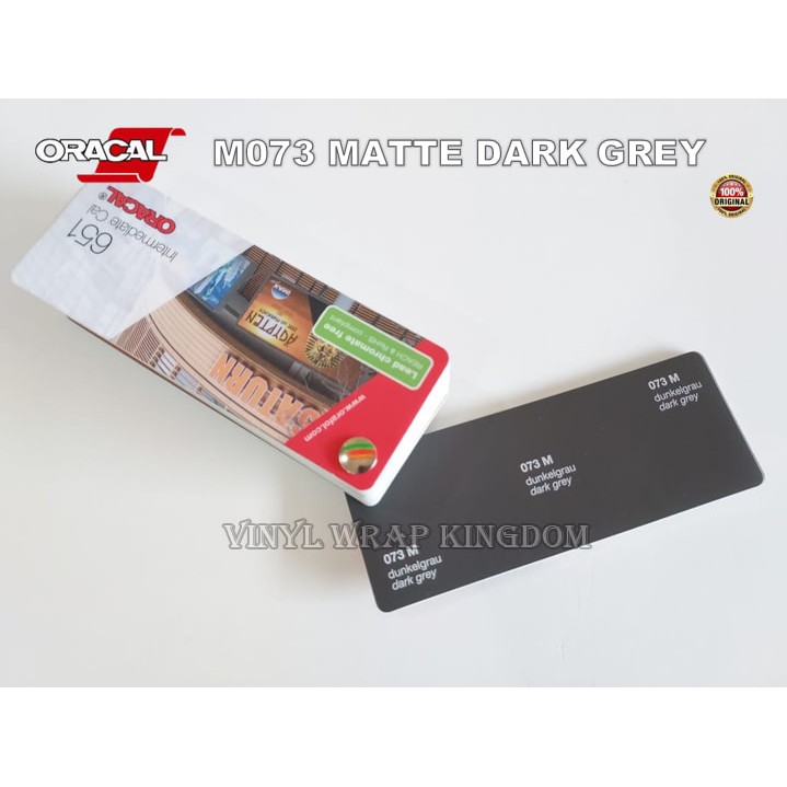 ORACAL 651 Matte Grey Dark/Light Grey Vinyl Sticker / Cutting Sticker ...