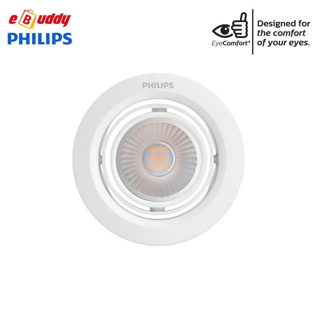 PHILIPS Pomeron Essential LED Spotlight Recessed (7W 2700K/4000K ...