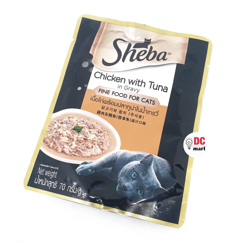 Sheba Pouch 70gram/liquid Cat Pet Food Pouch | Shopee Philippines