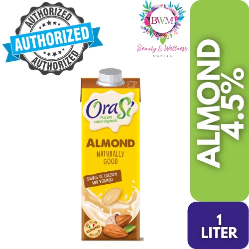 OraSi Barista Almond Milk 1Liter X 3L Bundle Pack | Shopee Philippines