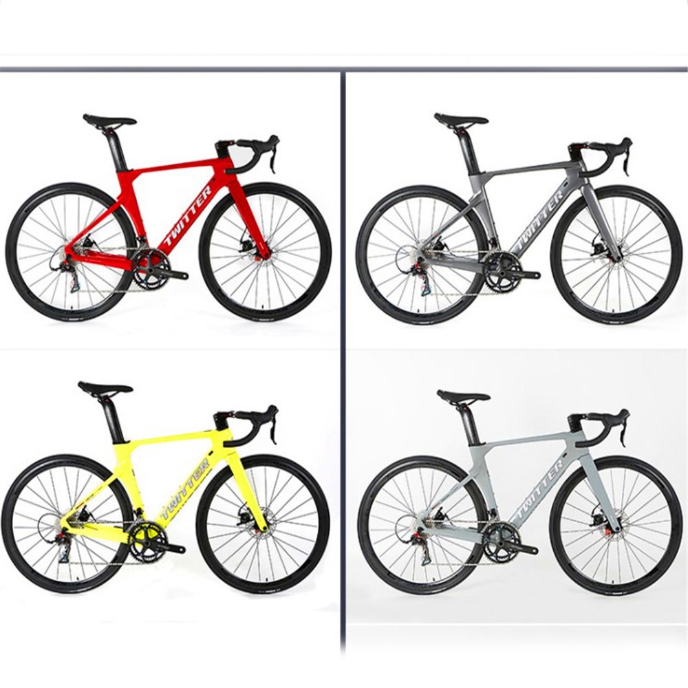 TWITTER R10 disc brakes carbon fiber road frame disc brakes 700C ...