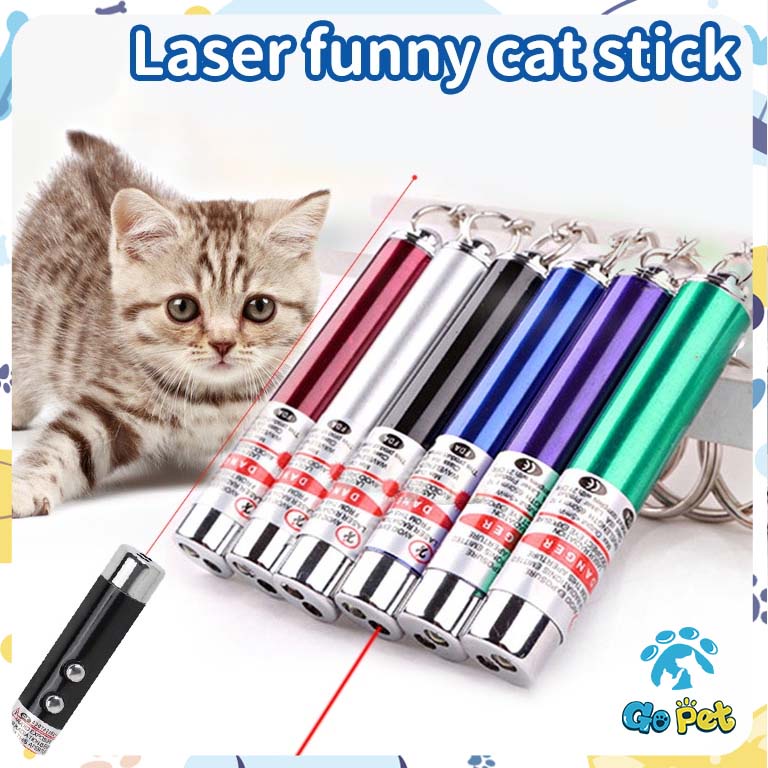 Laser funny cat stick New Cool 2 In1 Red Laser Pointer Pen With White ...