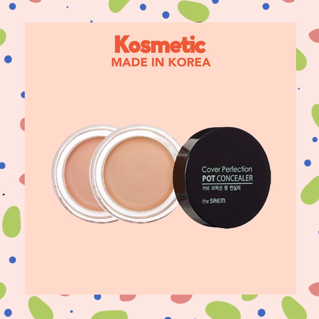 [THE SAEM] Cover Perfection Pot Concealer 4g | Shopee Philippines