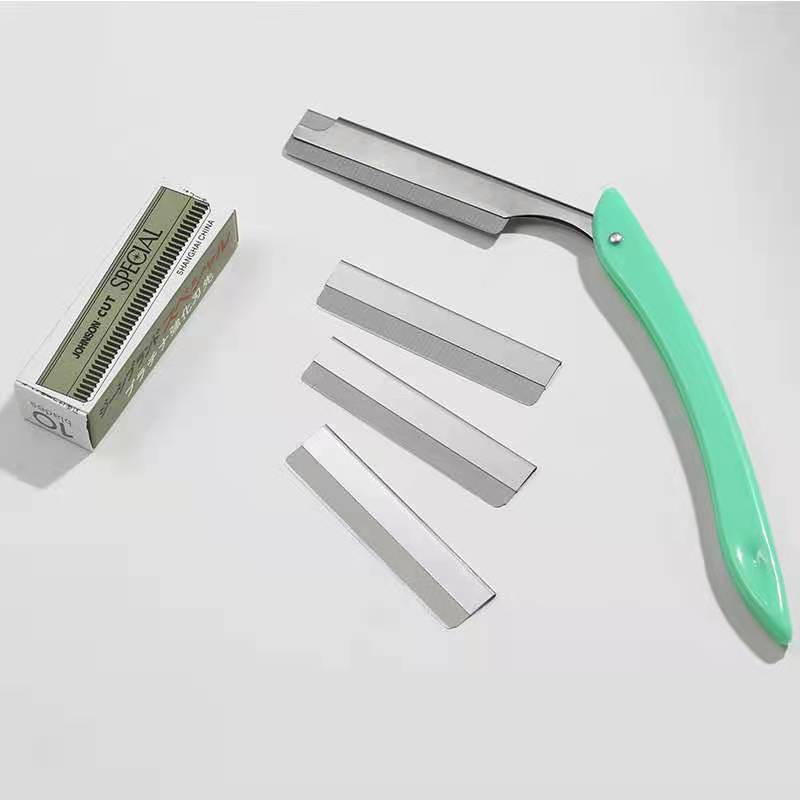 10 pieces of decorative eyebrow blades, stainless steel eyebrow ...