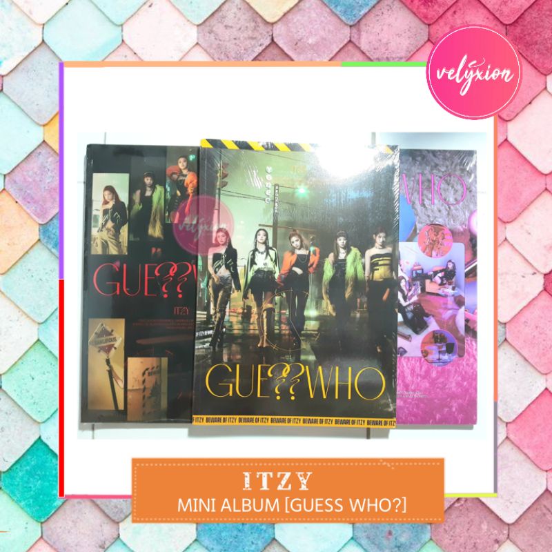 Itzy - Album [GUESS WHO] | Shopee Philippines