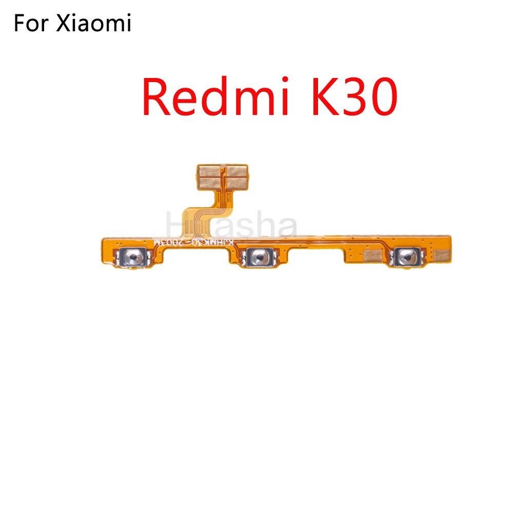 Power Volume Button For Xiaomi Redmi 8 7 6 Pro 7A Note 6 7 8 Pro Side ...