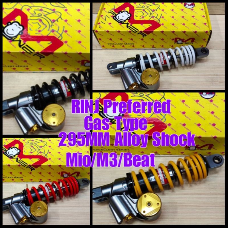 Motorcycle Alloy Cnc Rear Shock For Mio/Skydrive/Beat | Shopee Philippines