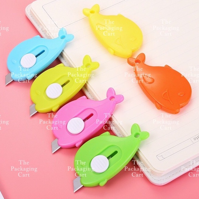 Dolphin Cutter Cute Mini Cutter Blade TPC | Shopee Philippines