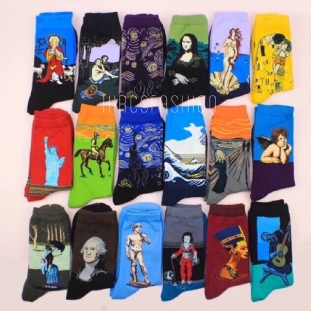 Korean Iconic Socks • Famous Paintings Art Gallery with tag • [A2 ...