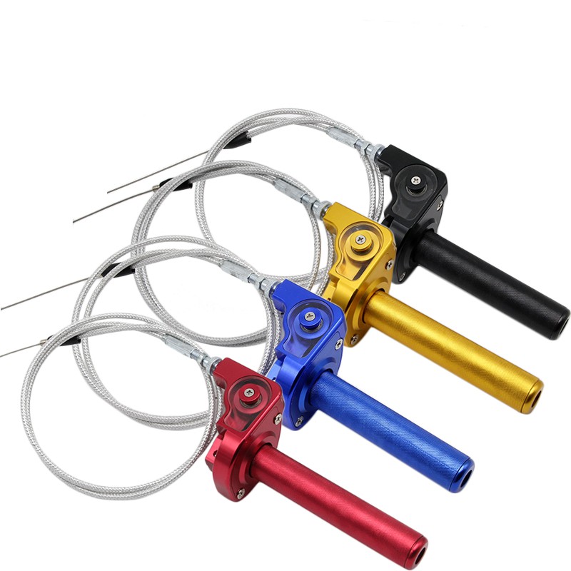 7/8'' Quick Action CNC Throttle Grip Twist & Cable with ZSDTRP logo ...