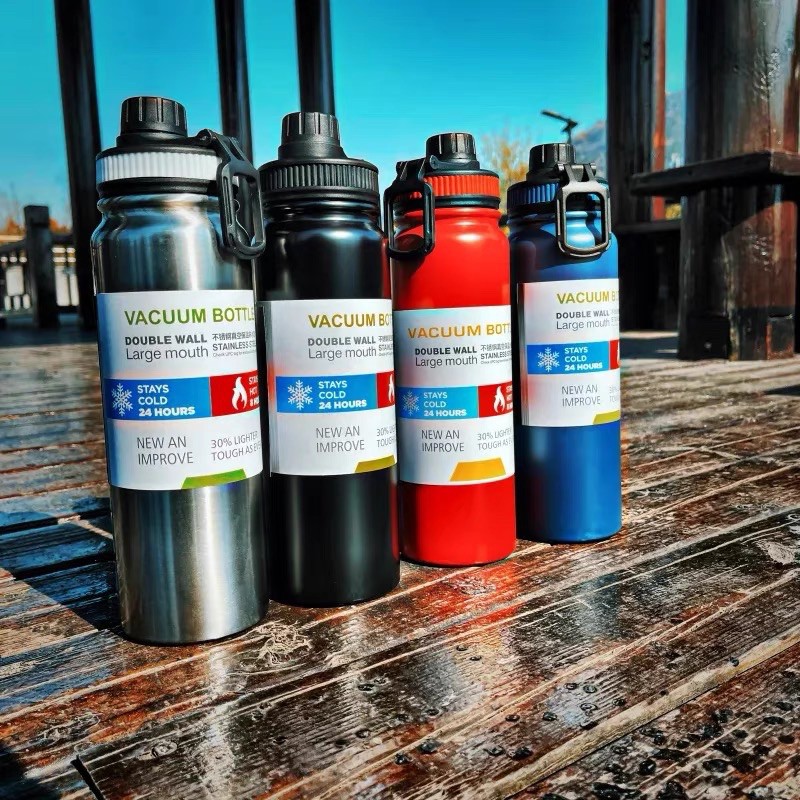 Double Wall Stainless Steel Insulated Thermos Vacuum Flask Tumbler With ...