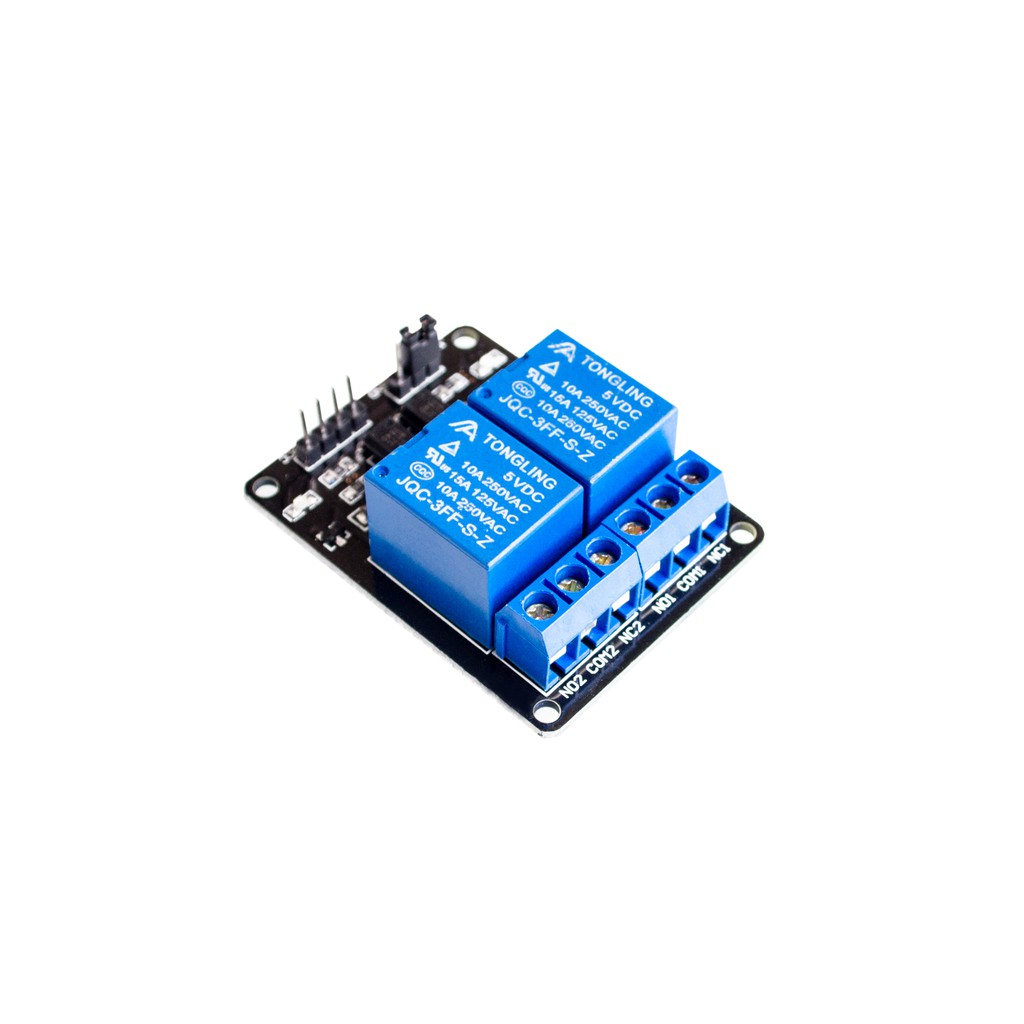 2-channel New 2 channel relay module relay expansion board 5V low level ...