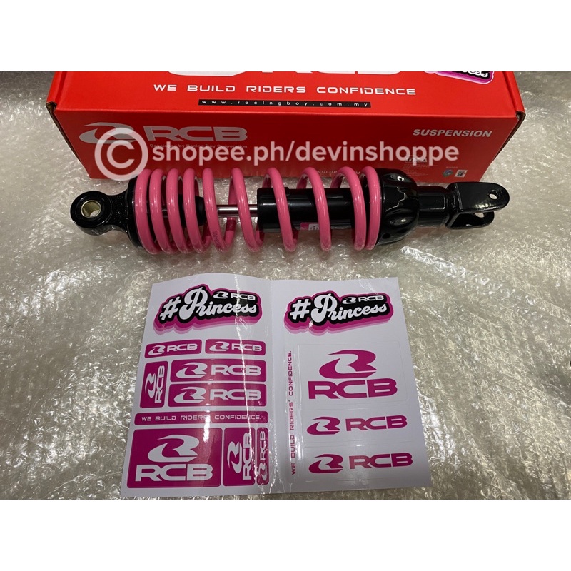 Racing Boy RCB Shock A2 Series PINK Mio / Click / Beat / Skydrive ...