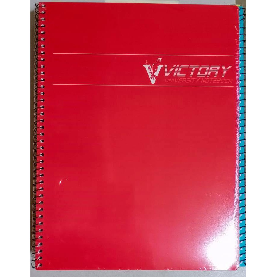 1 RM UNIVERSITY / BIG Spiral Notebook Victory Brand 80 leaves 10pcs ...