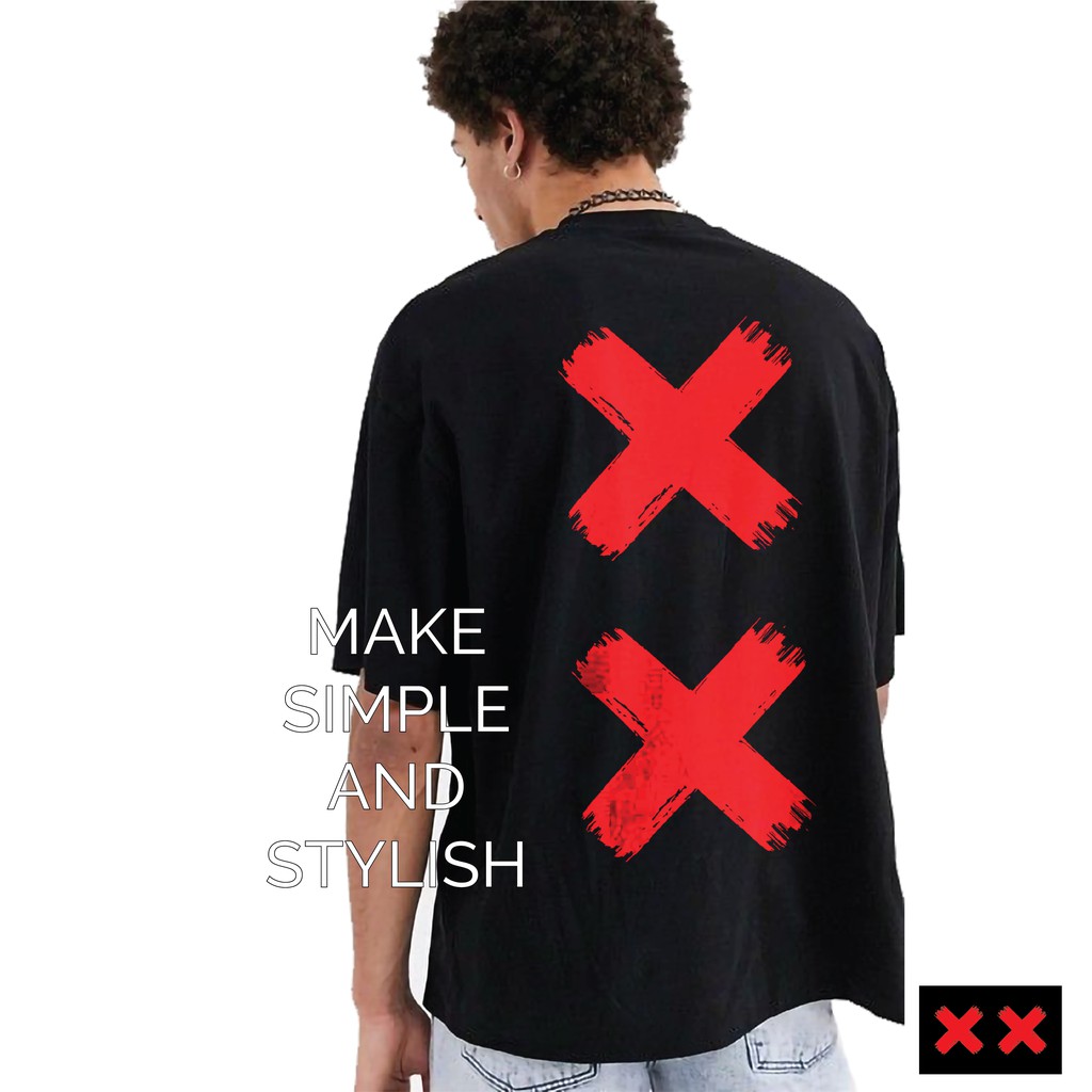 HayzEnDosz "XX" Shirts Pure Cotton Streetwear Men's T-shirt Oversized ...