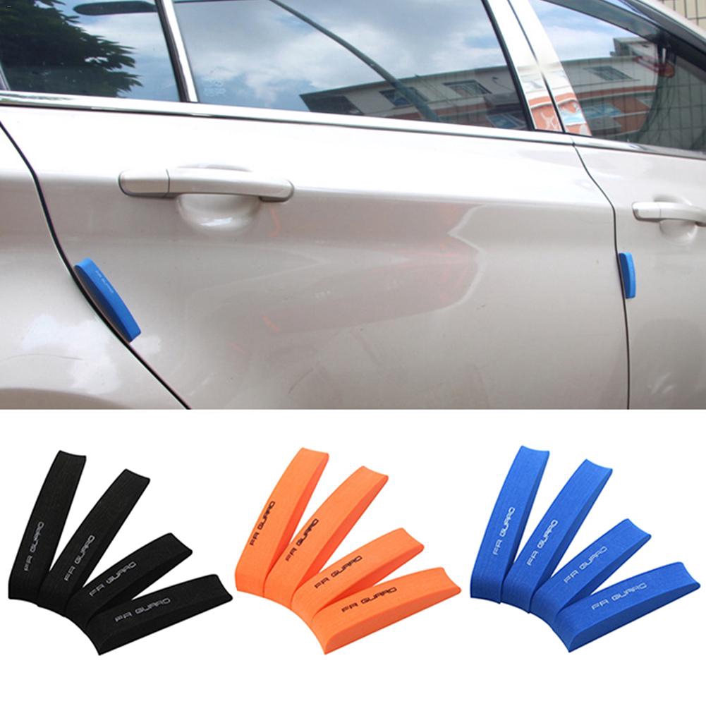 4Pcs Car Door Bumper Strips Edge Guards EVA Foam Anti-Collision Strip ...