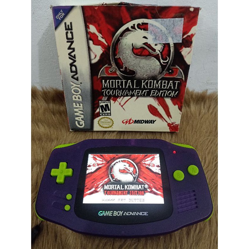 Gameboy Advance GBA Mortal Kombat Tournament Edition | Shopee Philippines