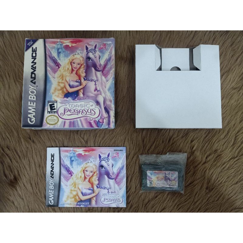 Gameboy Advance GBA Barbie and the Magic of Pegasus | Shopee Philippines