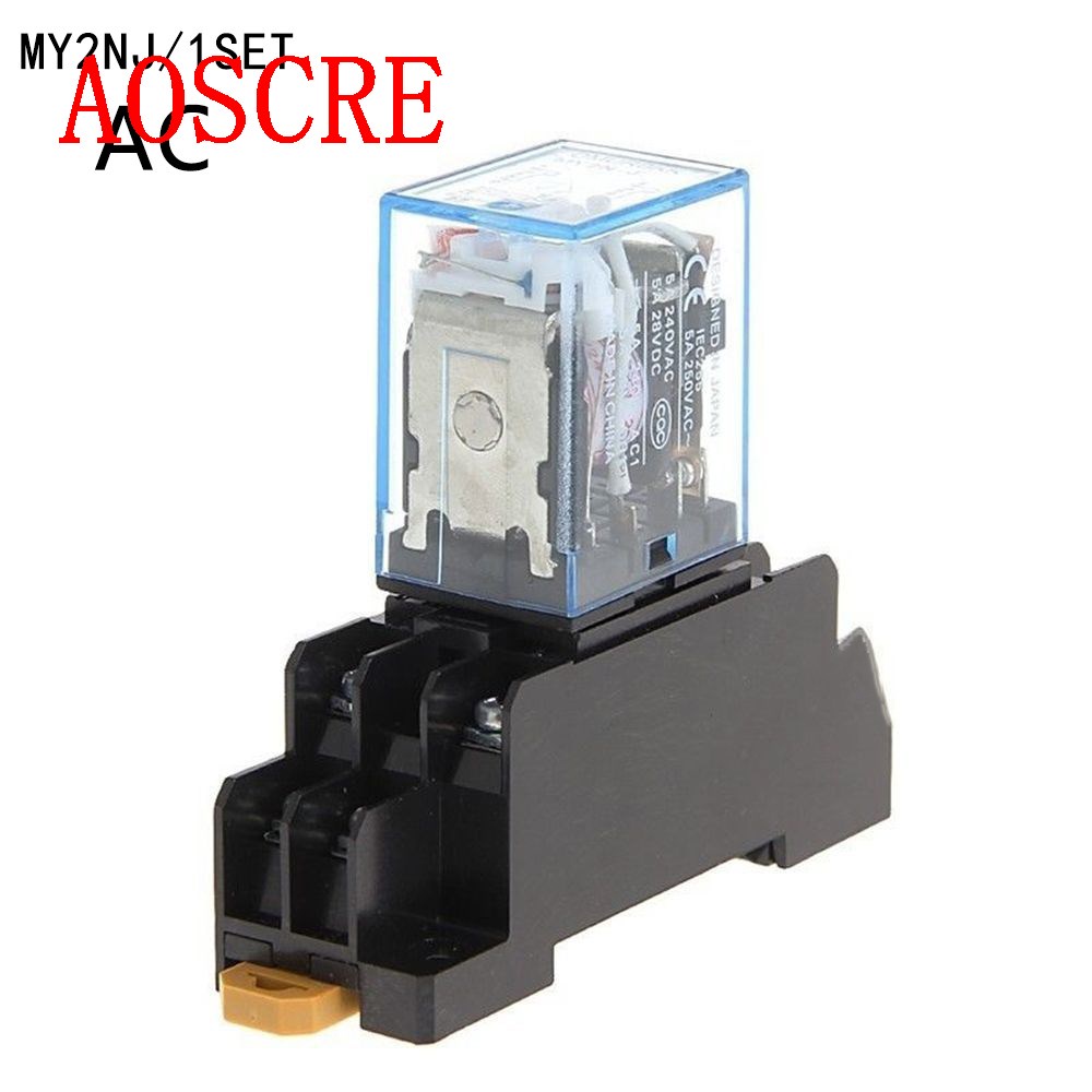 MY2NJ Relay Coil General DPDT Micro Mini Electromagnetic Relay Switch ...