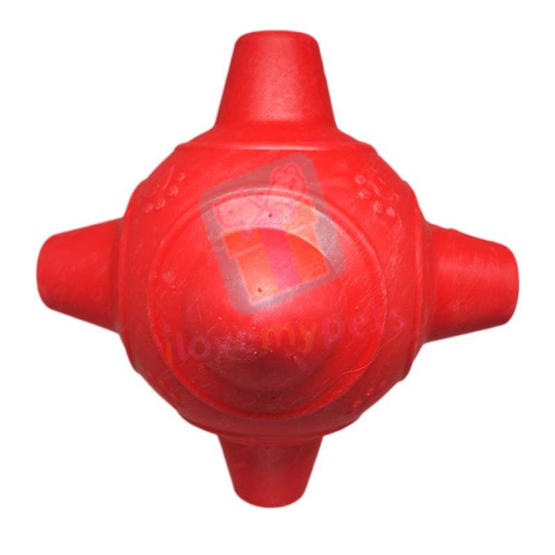 Carno Rubber Jack w/ Squeaker Dog Toy,Red(Toys for Big Dog) | Shopee ...