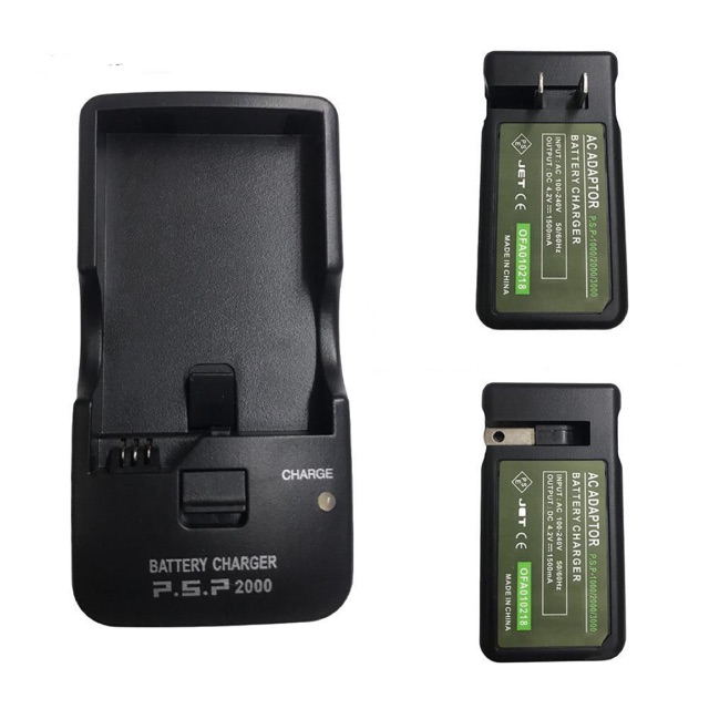 ☆GD Battery Charging Game Handle Desktop Charger for Sony PSP 1000/2000 ...