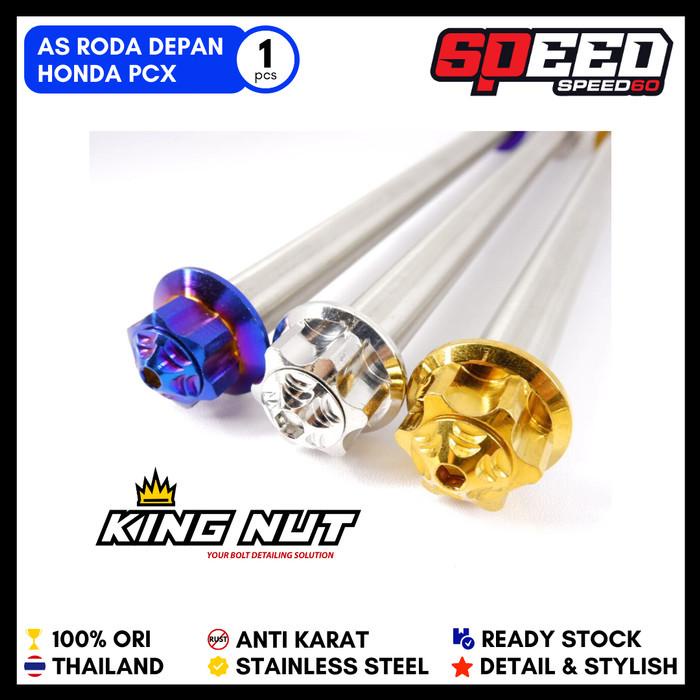 Wheel Rims | Front Axle Honda Pcx Probolt Stainless Gold Blue Silver ...