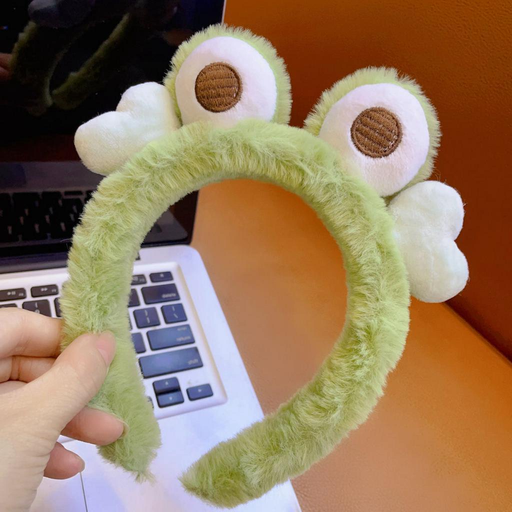 Cute Little Frog Headband Headband Female Face Washing Mask Dedicated ...