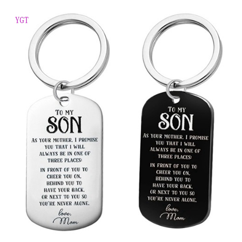 YGT keychain Best Father Mother Gift Inspirational New for Kids To My ...