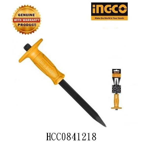 INGCO HCC0841218 (Manual HAND) Pointed Chisel 18X300mm | Shopee Philippines