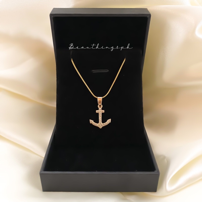 Marine Seaman Series Collection Necklace 18K Gold Jewelry with Free Box ...