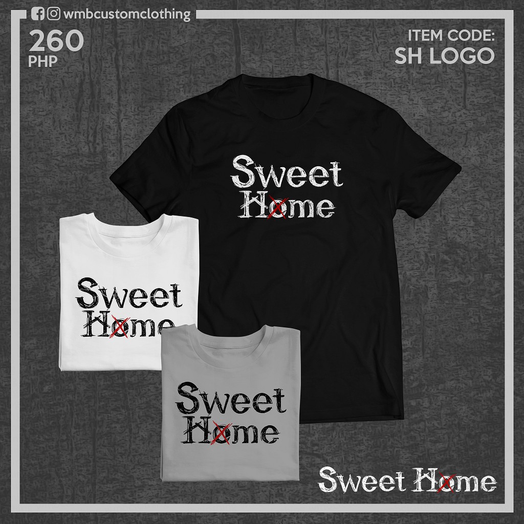 Sweet Home Netflix Series Shirt (SH LOGO) by WMB Clothing | Shopee ...