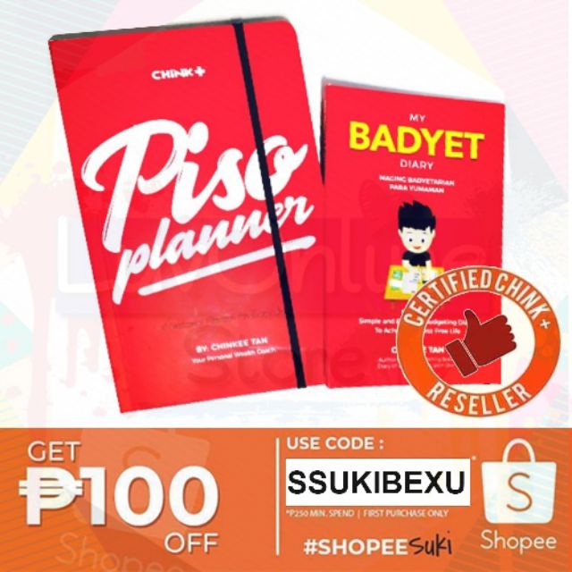 2024-2026 PISO PLANNER w/ FREE Book Gift Financial Book Self-help Book by Chinkee Tan | Shopee ...