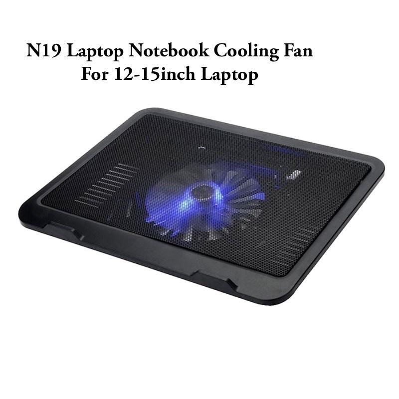 Cooling Pad for Laptop 9”-17” N99 Cooler Pad Stand Dual Fan | Shopee ...