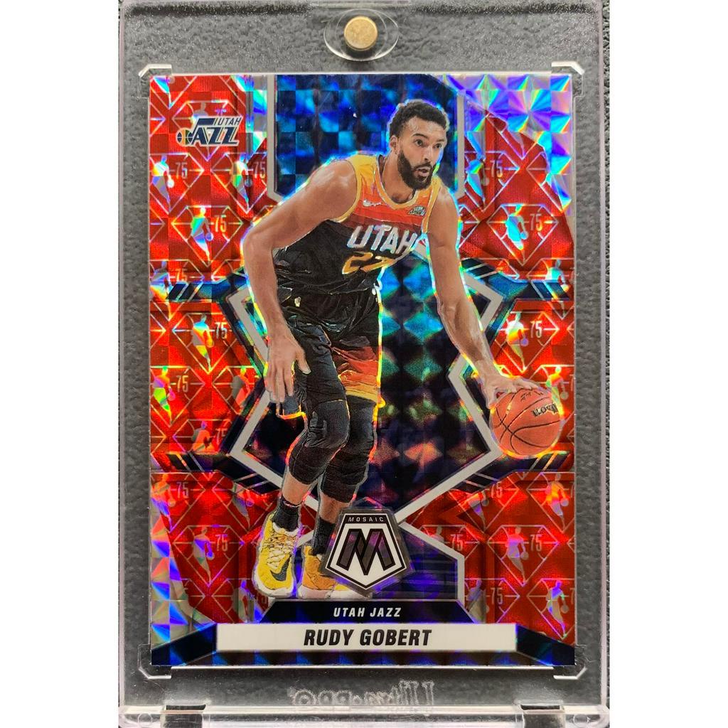 Rudy Gobert Inserts Parallel Colored Numbered NBA CARDS | Shopee ...