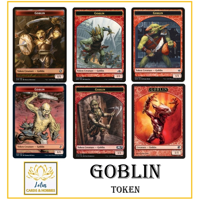 Magic the Gathering | Goblin Token | Shopee Philippines