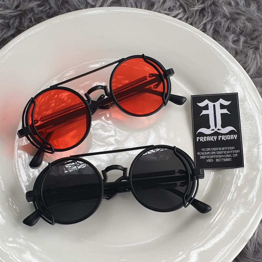 Gothic Steampunk Millie Shades Sunglasses Summer Punk Eye Glasses ...