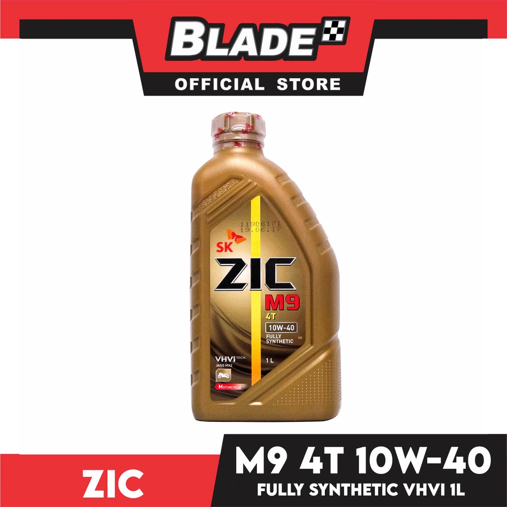 SK ZIC M9 4T 10W-40 Fully Synthetic 1 Liter | Shopee Philippines