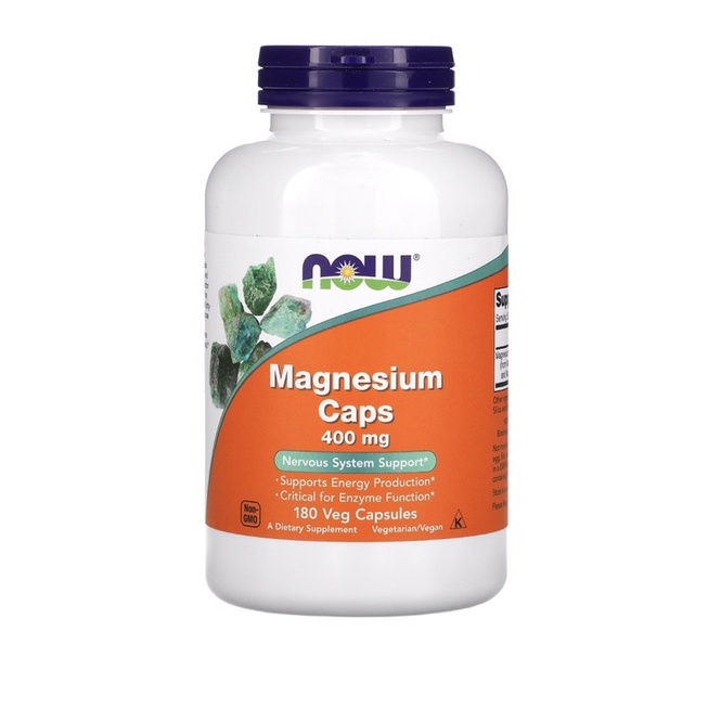 Now Magnesium Caps 400 mg 180 Veg Capsules | Shopee Philippines