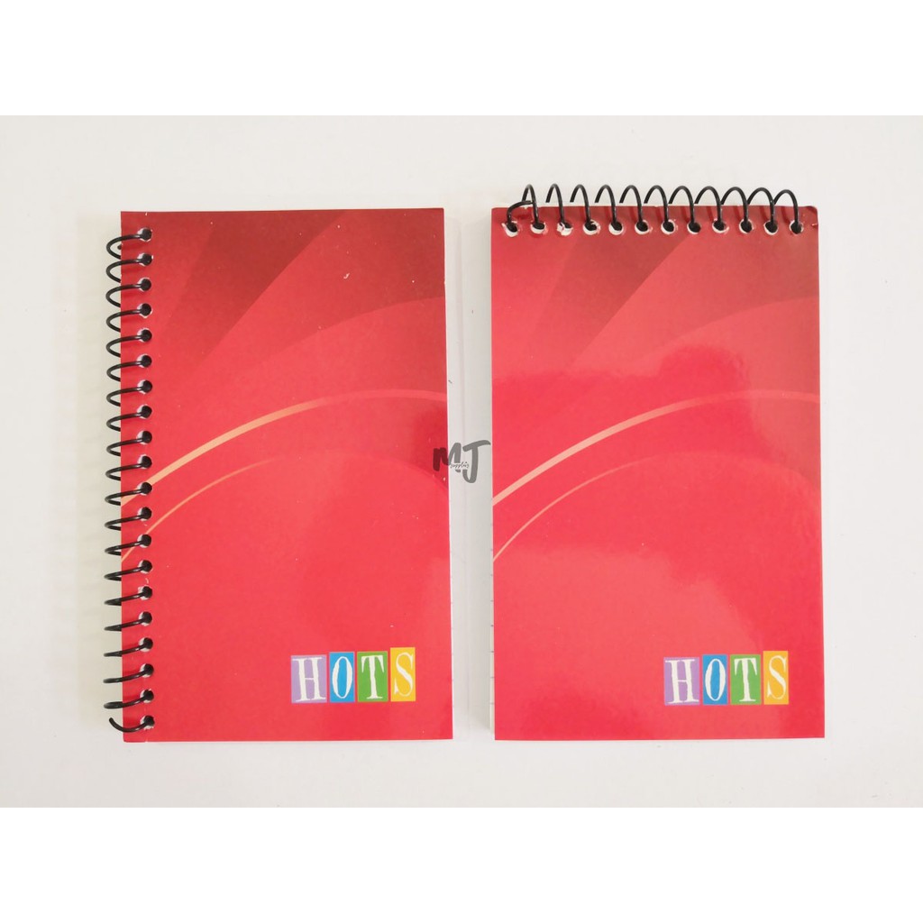 HOTS Memo Colours Pocket Notebook 82×133mm | Shopee Philippines