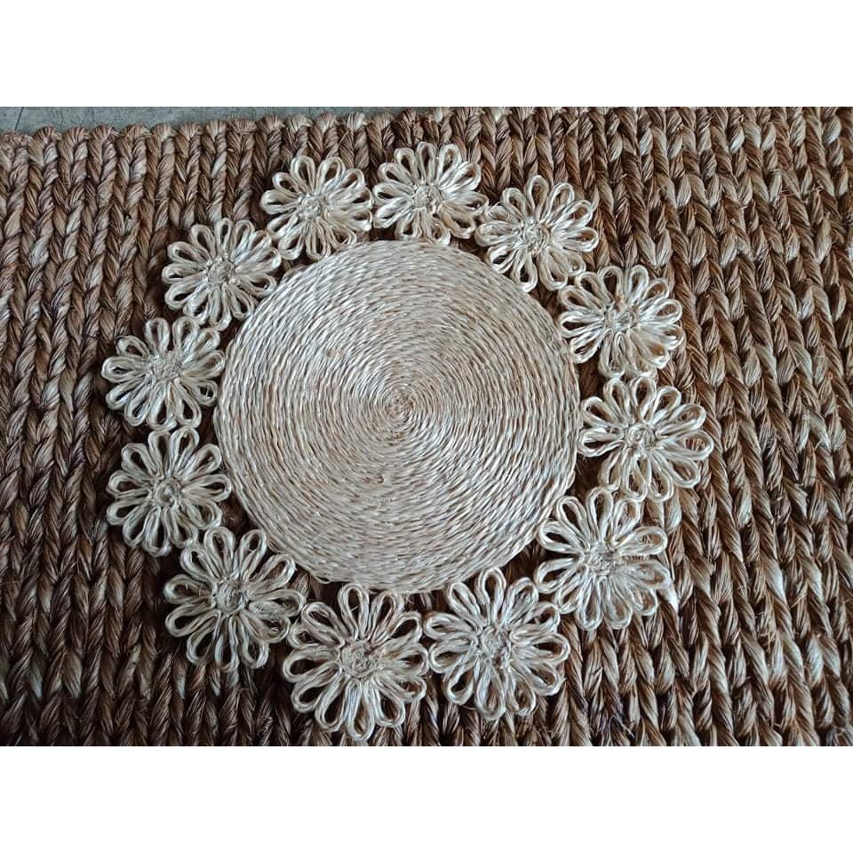Abaca placemat || Round Placemat || Native Placemat || Abaca ...