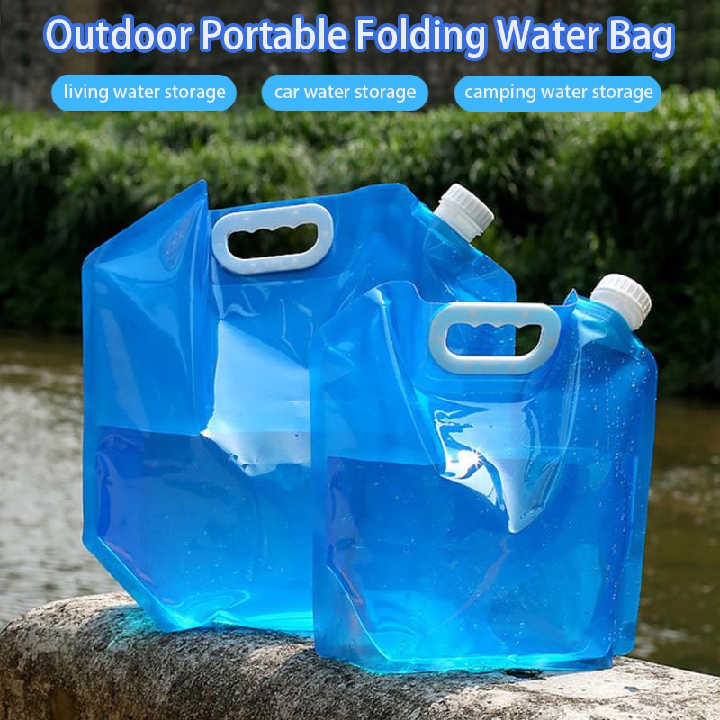 Car water storage bag emergency folding bicycle water storage container ...