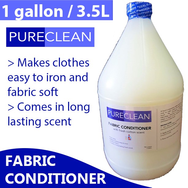 PURECLEAN Fabric Conditioner (Fabcon) Fresh Cotton Scent Fab Con 1 ...