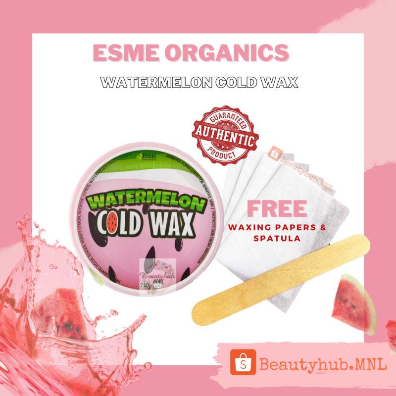ORIGINAL/authentic Esme Organics Watermelon Hair Removal cold Wax Free ...