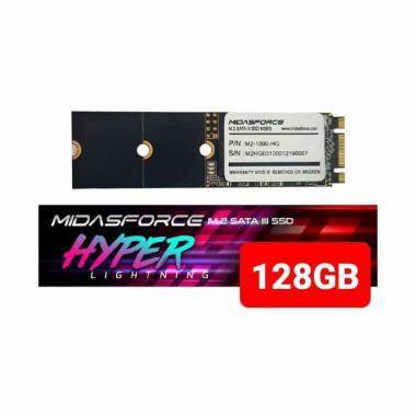 Ssd M2 SATA M.2 SATA III 2280 128gb MIDAS FORCE HYPER LIGHTING | Shopee ...