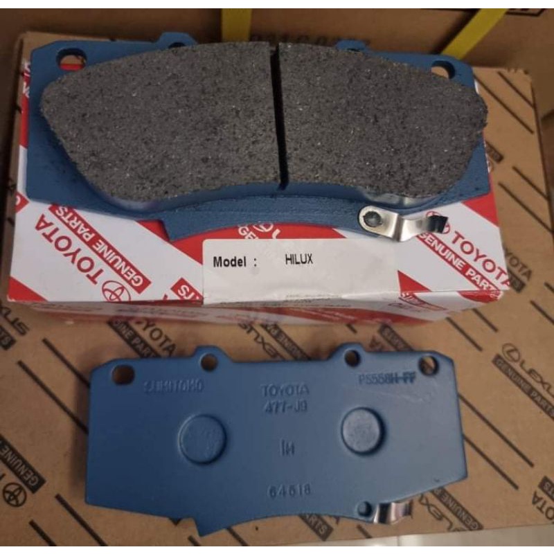 TOYOTA Brake Pads Front Axle Fortuner Hilux (1set) SKU:04465-YZZQ5 ...