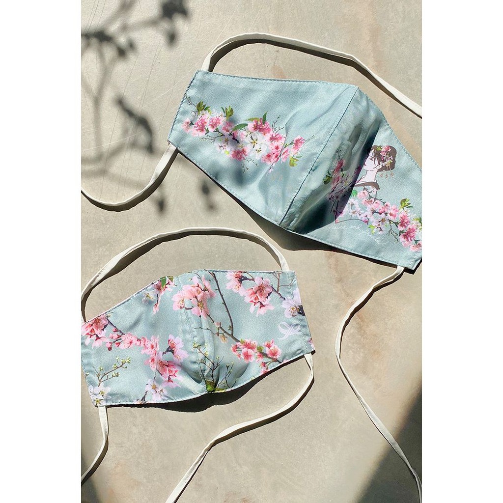 Plains & Prints Cherry Blossom Mini-Me Mask Set | Shopee Philippines