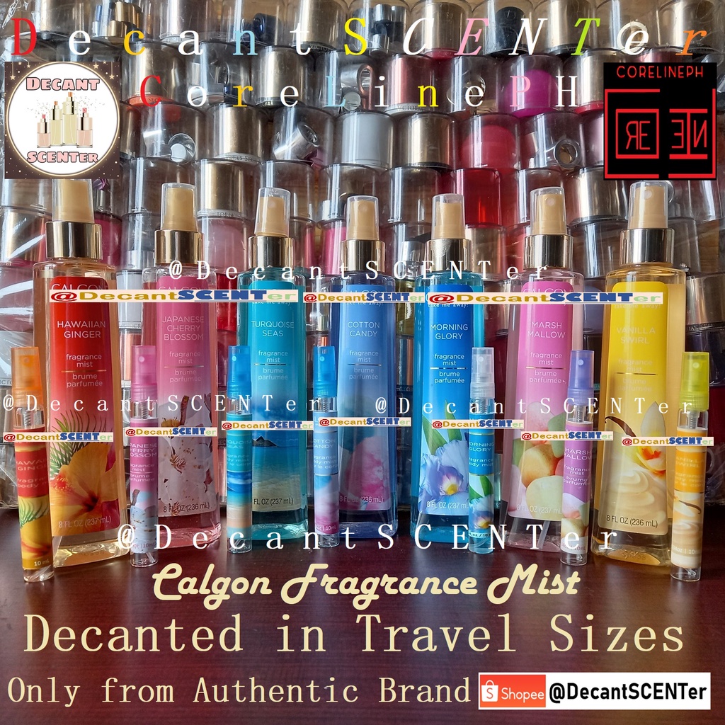 Calgon Fragrances Mist in Travel Sizes | Shopee Philippines